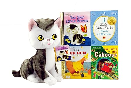 3 Little Golden Books Classic Collection: The Shy Little Kitten, The L ...