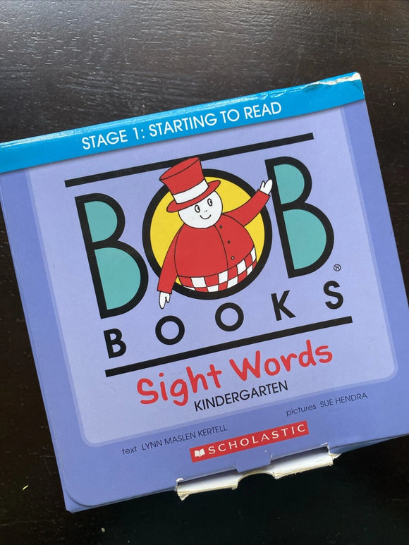 Bob Books Sight Words Kindergarten Stage 1: Starting to Read Boxed Set ...